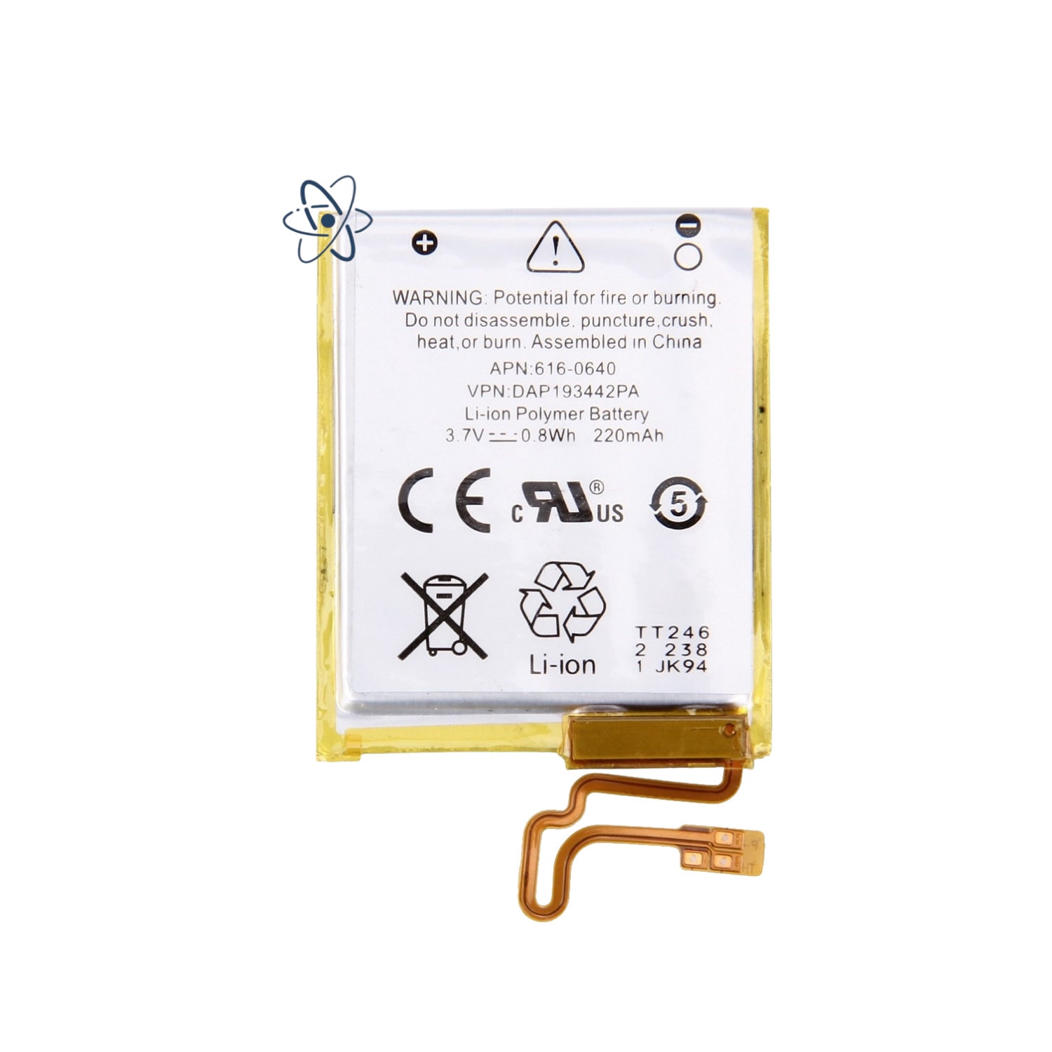 iPod Nano 7th Gen Battery